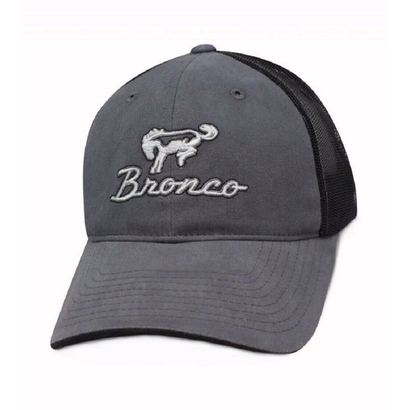 Capsmith | Accessories | Ford Bronco Graphite And Black Mesh Cap Hat ...